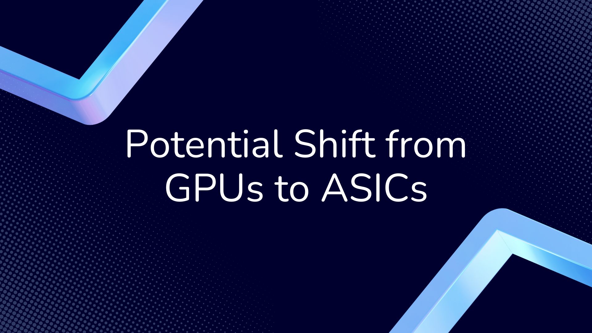 The Potential Shift from GPUs to ASICs in AI Computing | CloudSyntrix